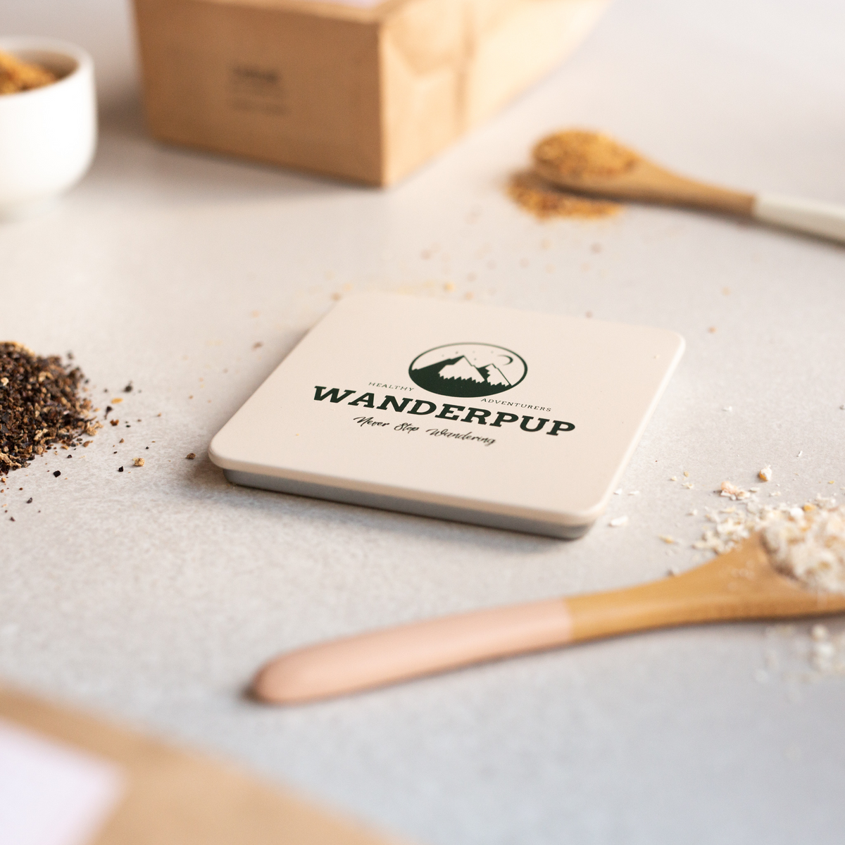 Small Starter Tin | Sustainable Dog Treat Storage Container – Wanderpup